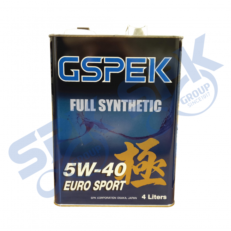 Buy 40230 GSPEK Engine Oil 5W40 Blue GAS SP (4L) | SPK Singapore