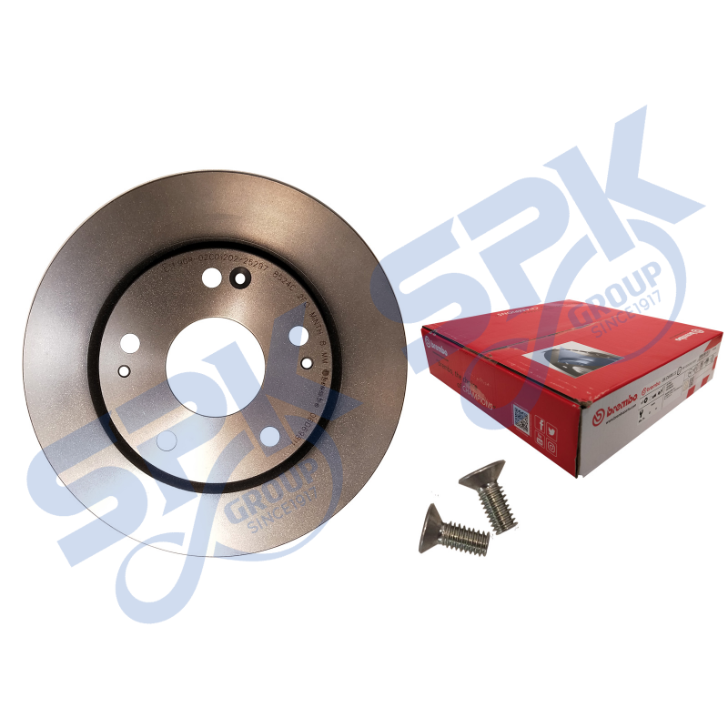 Buy Brembo Brake Disc Rotor Rear 08.D698.11 - Honda Civic FC1 FC5 | SPK ...